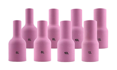 Welding Torch Accessories 12 Ceramic TIG Cup Kit Twin Pack - For #9/20 ...
